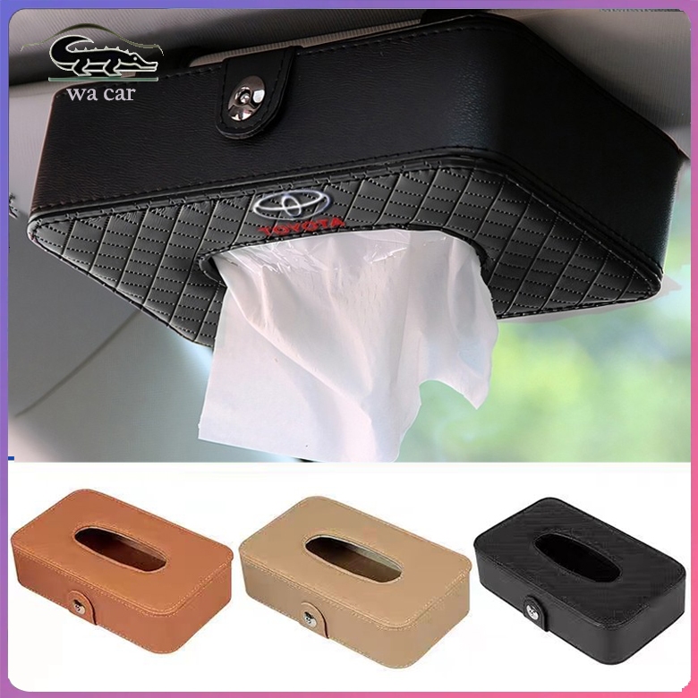 Jual Toyota Tempat Tisu Mobil Logo tempat tissue mobil Kotak tisu mobil ...
