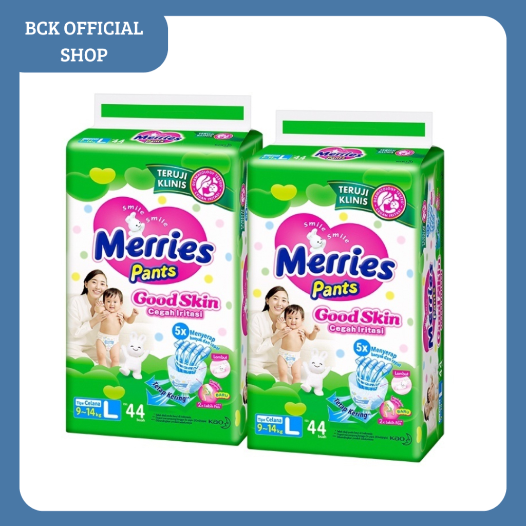 Jual Merries Pants Good Skin L 44 (PACK) | Shopee Indonesia