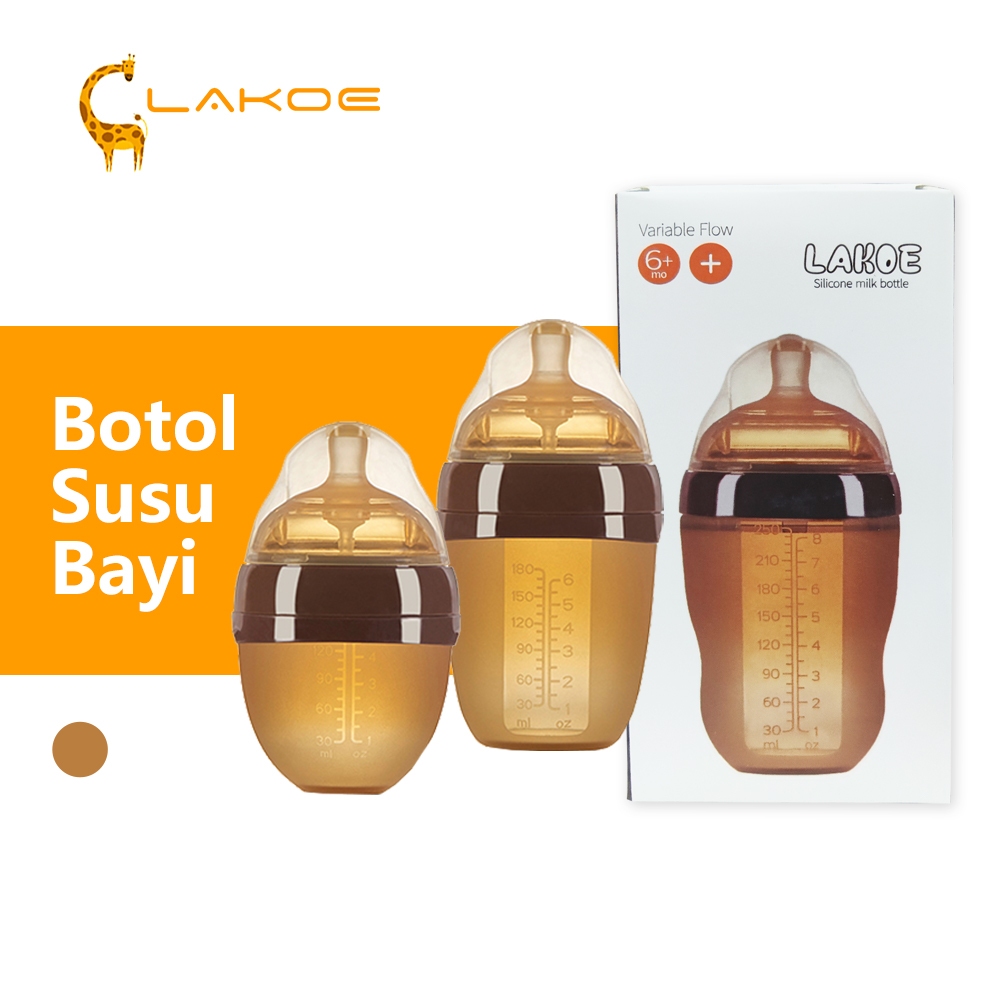 Jual LAKOEOFFICIALMALL Botol Susu Bayi Newborn Dengan Sedotan Botol ...