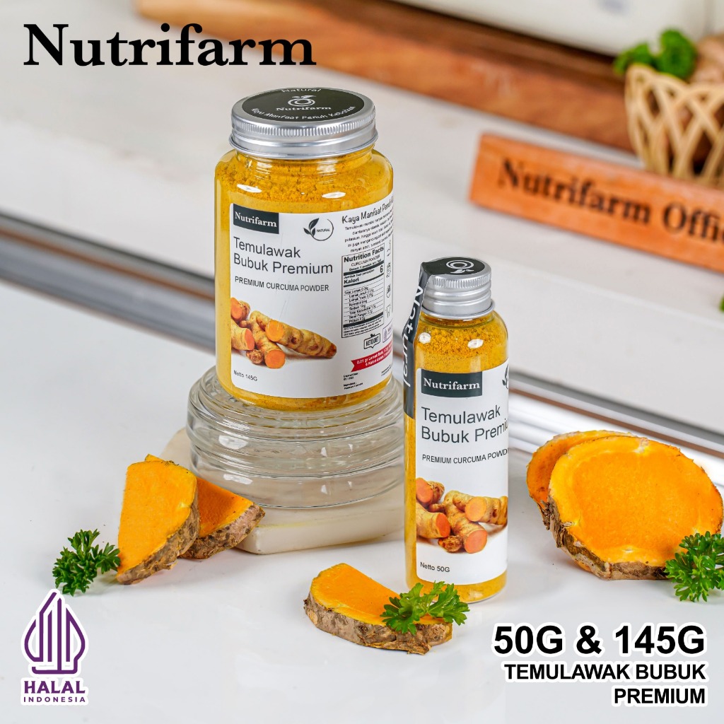 Jual Nutrifarm Temulawak Bubuk 50g 145g | Shopee Indonesia