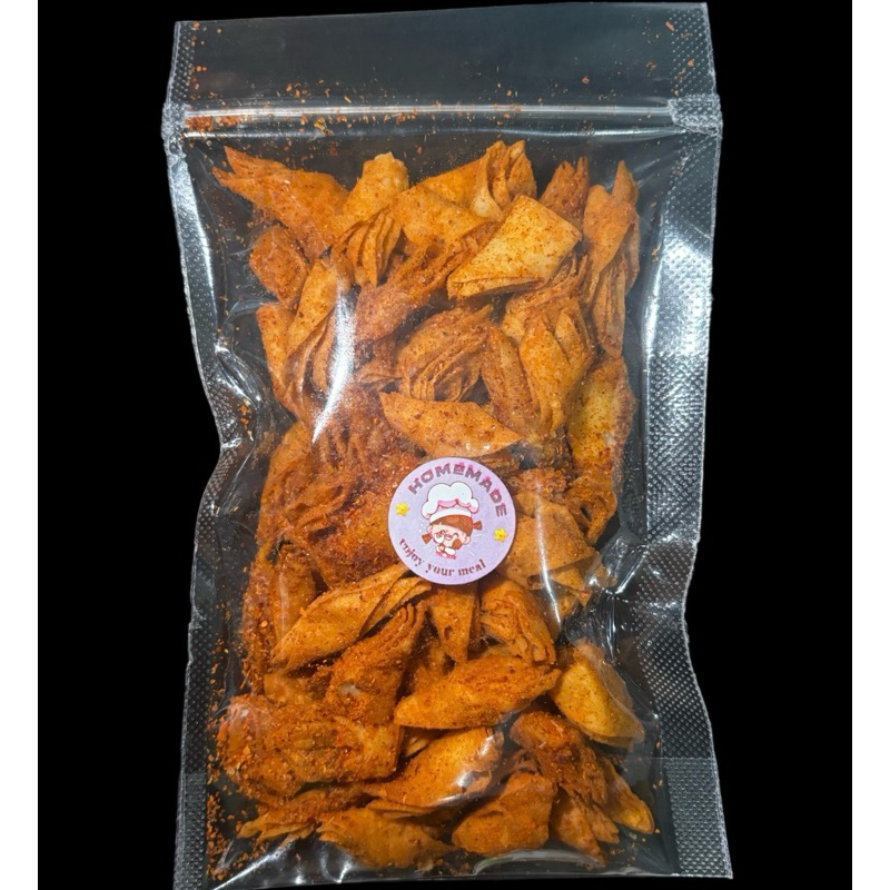 Jual GYOZA PEDAS / Cemilan Ringan / Rasa Pedas / Pedas Asin / Pangsit ...