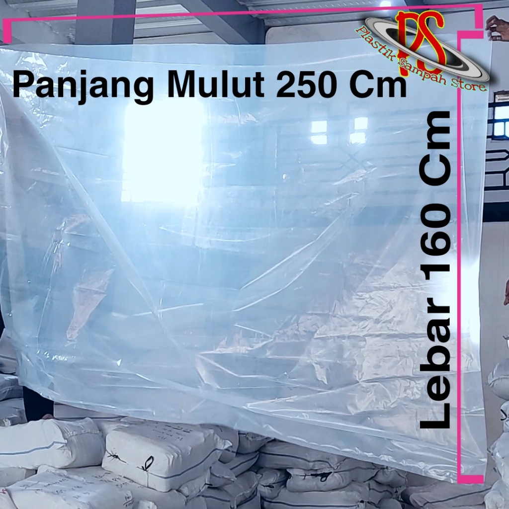 Jual Plastik Bening 250 x 250 Cm Cm / Plastik Pembungkus Kasur 200 Cm ...