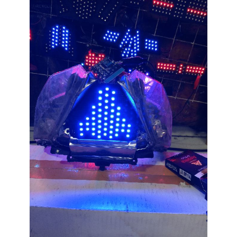 Jual lampu runing beat esp 2016-2019 8 mode otomatis tingal colok bonus ...