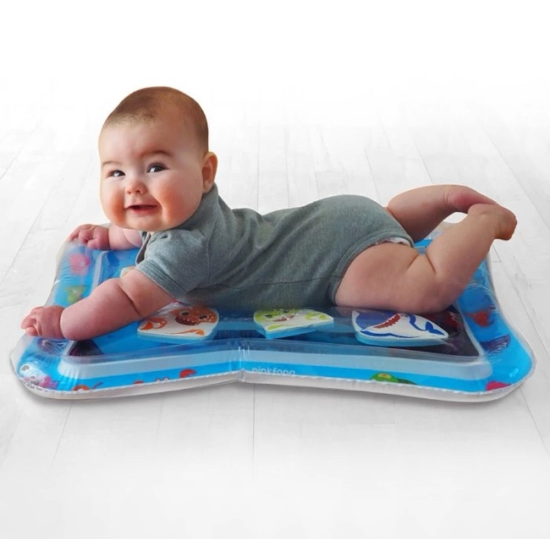 Jual Pinkfong Baby Shark Tummy Time Water Mat [LIKE NEW] | Shopee Indonesia