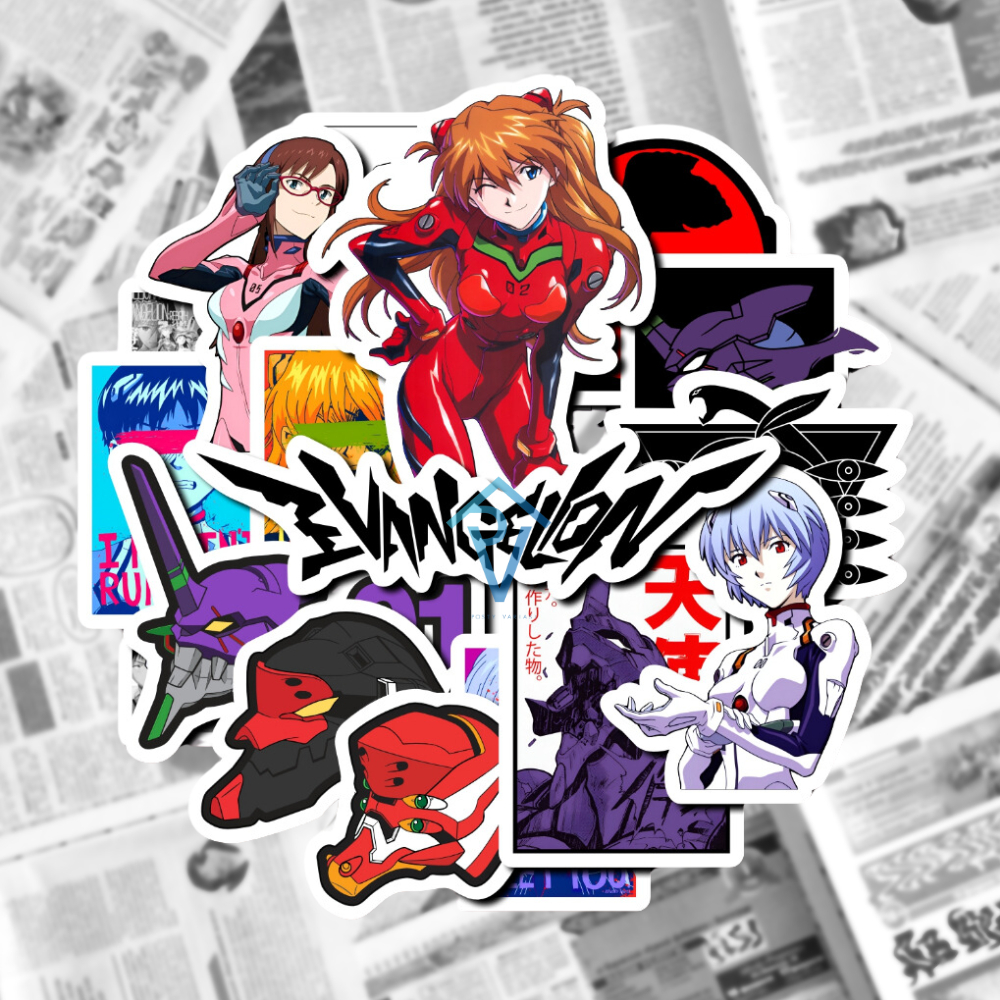 Jual Sticker Pack 50 Pcs Evangelion Mecha Neon Genesis Paper Vinyl ...