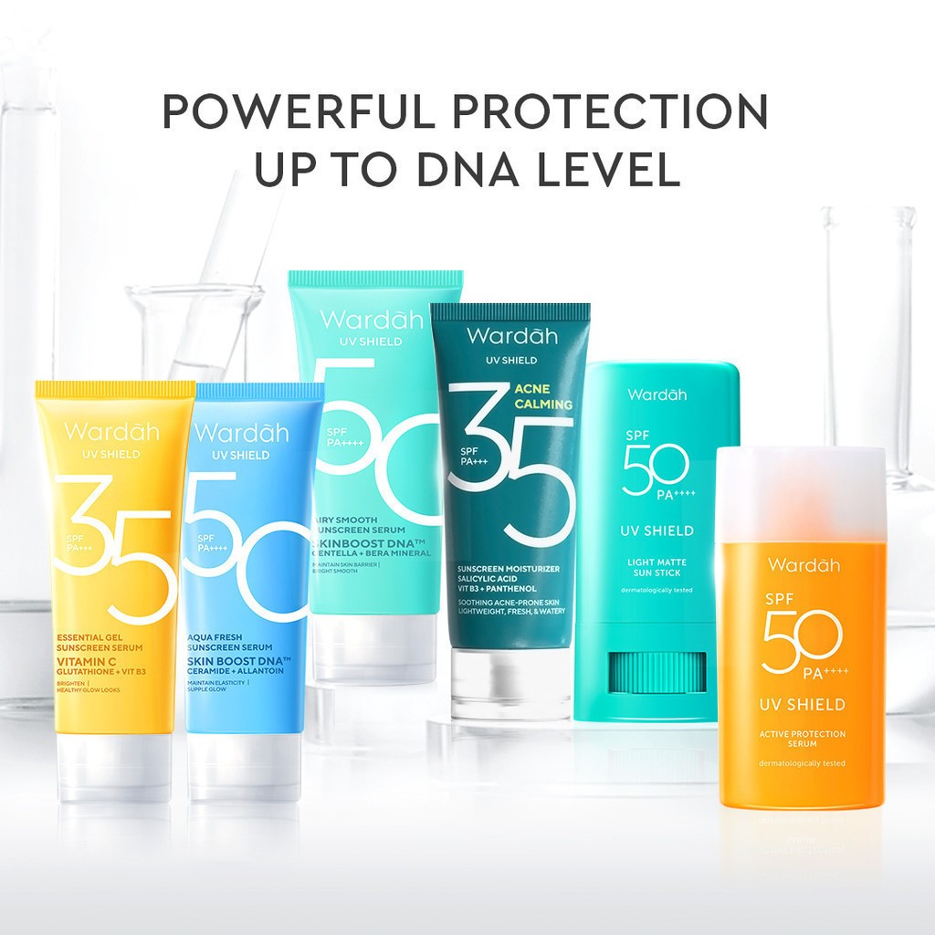 Jual Wardah UV Shield Essential Sunscreen | Active Protection Serum ...