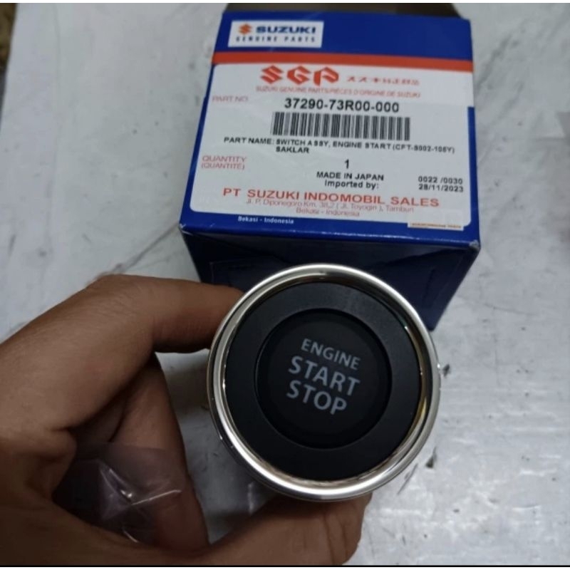 Jual Tombol Start Stop Engine Suzuki All New Ertiga Original | Shopee ...