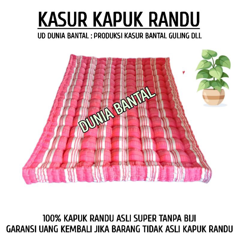 Jual Kasur kapuk asli randu tanpa campuran ( kwalitas bagus ) | Shopee ...