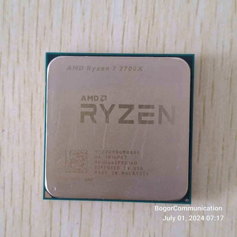 Jual Processor AMD Ryzen 7 2700X AM4 8 Core 16 Threads 3.7GHz | Shopee ...