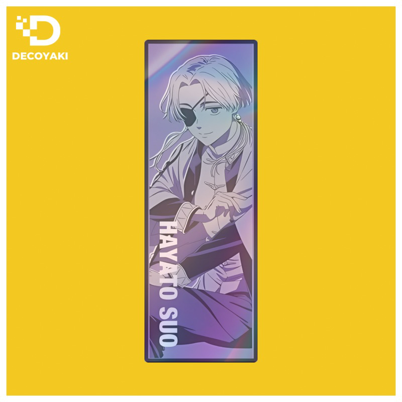 Jual Sticker Slap Hologram Anime Wind Breaker One Color, Stiker ...