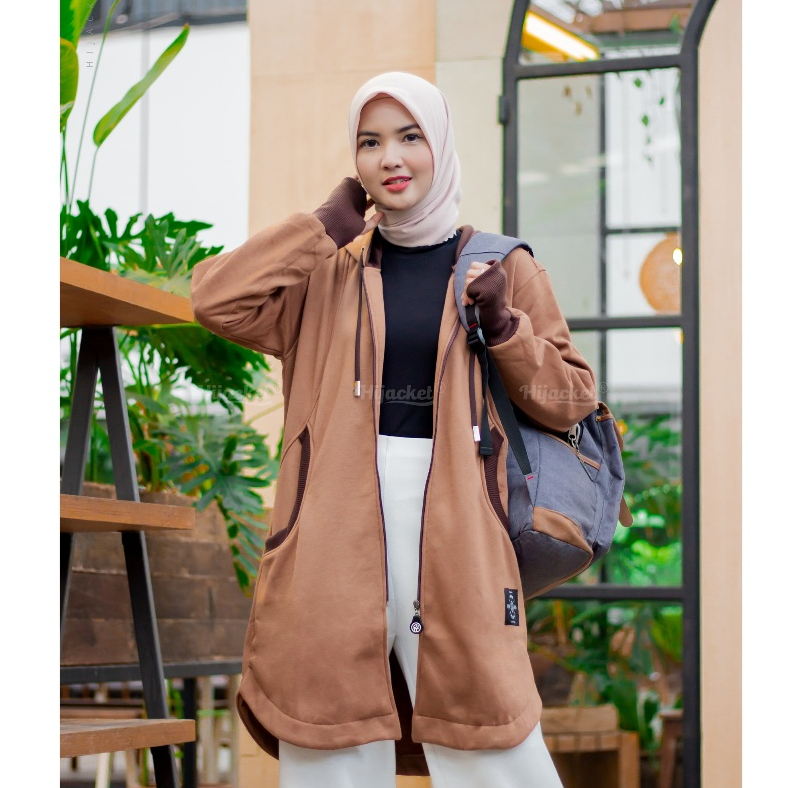 Jual Hijacket Elektra Jaket Wanita Muslimah Hijaket Elektra Series Original Jaket Hijaber ...
