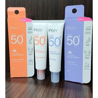 Jual PIXY UV Primer Sunscreen SPF50 + PA++++ Aqua Gel // Hydra Cream 30gr | Shopee Indonesia