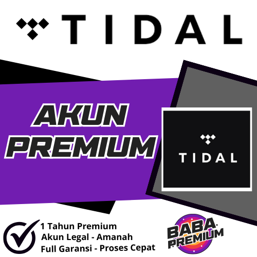 Jual Tidal Premium Support All Device 1 Tahun Garansi Amanah | Shopee ...