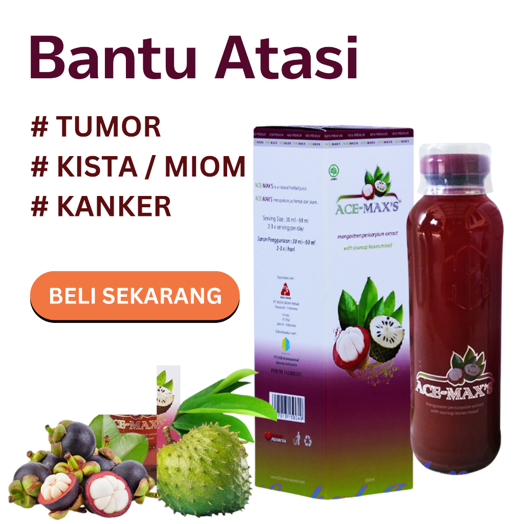 Jual Ace max maxs max's acemax acemaxs acemax's jus kulit manggis + Daun Sirsak | Solusi Atasi ...