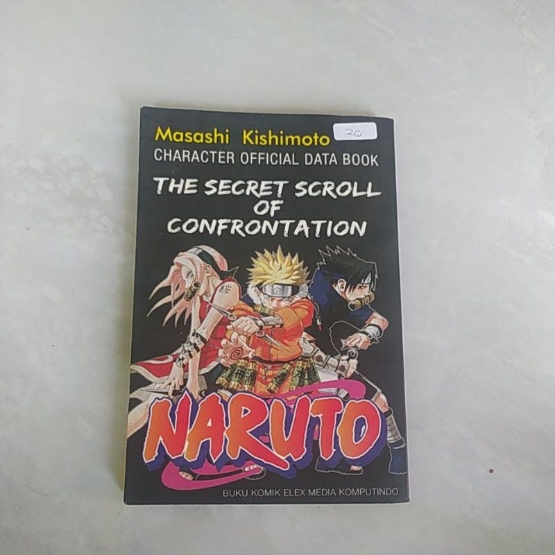 Jual Buku Komik ThenM Secret Scroll Of Confrontation Naruto - Masashi ...