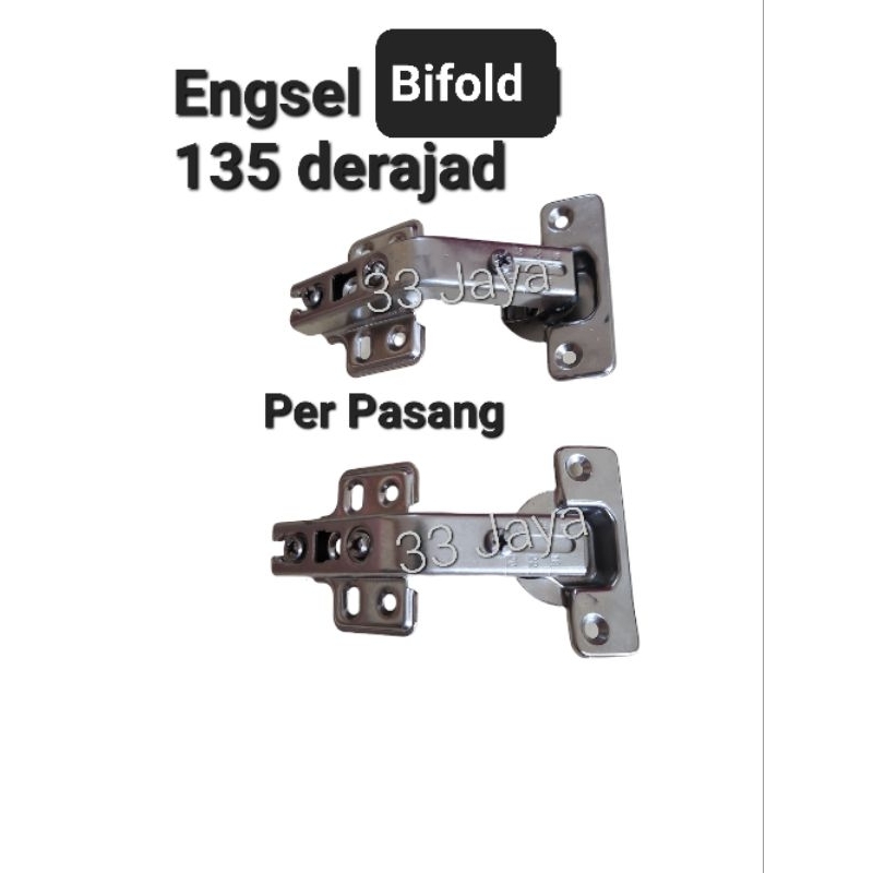 Jual Engsel Sendok Bifold 135° Sudut Bivold Buaya 180 derajat - per ...