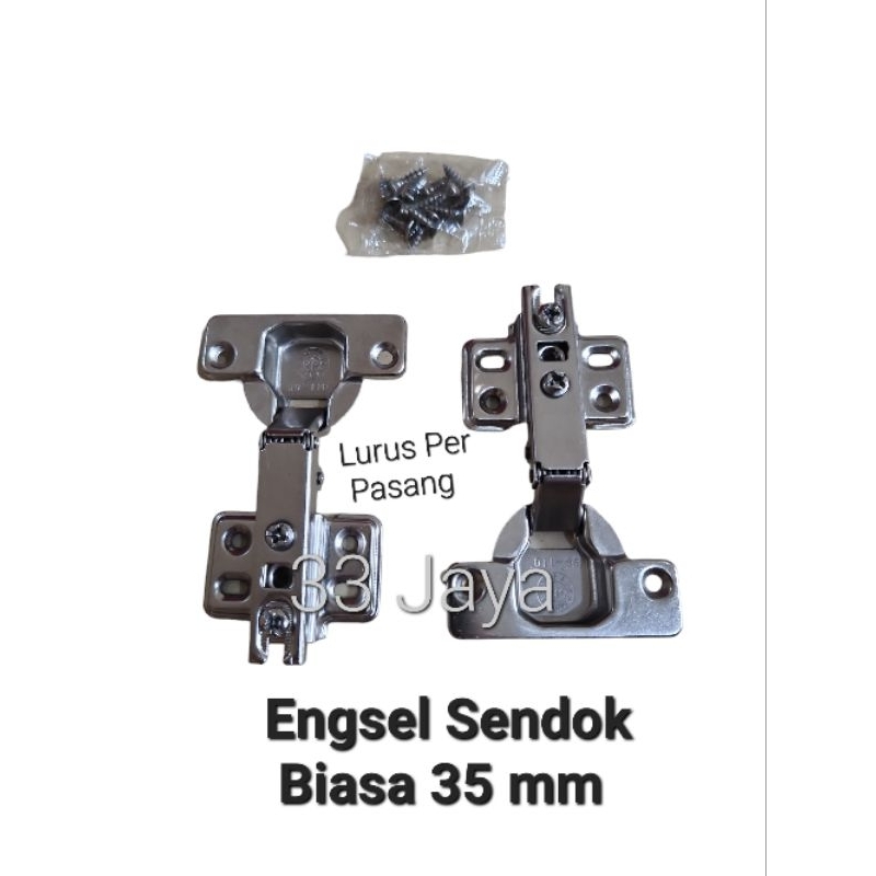Jual Engsel Sendok BIASA 35mm Lurus, ½Bungkuk, Bungkuk Lemari / Laci ...