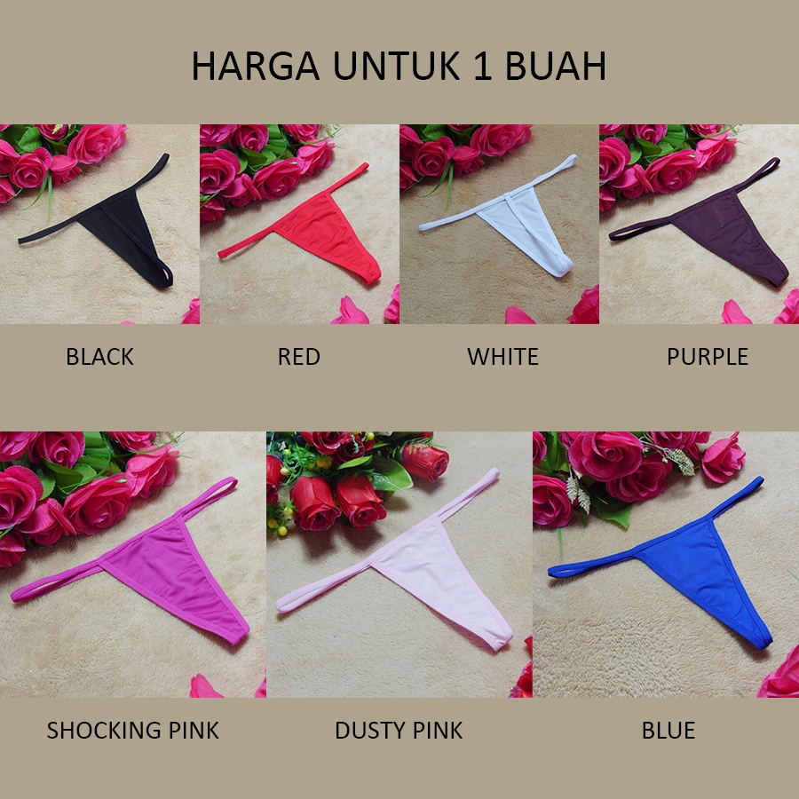 Jual Lenceria - G String Wanita Sexy Seamless Underwear Celana Dalam ...