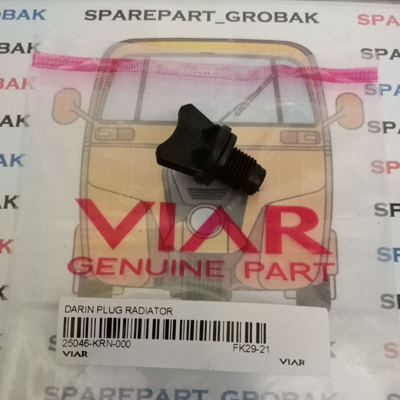 Jual Tutup Pembuangan Air Radiator (Darin Plug) Viar Karya, Original ...