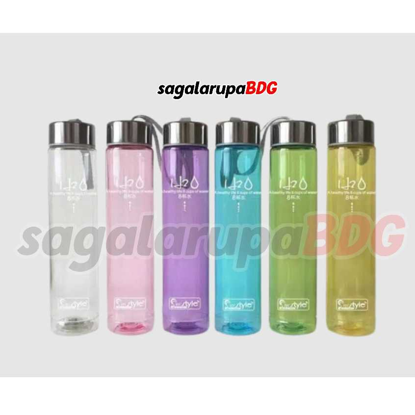 Jual BOTOL MINUMAN UNIK Botol My Bottle H20 Versi Bening H2O 1KG Muat ...