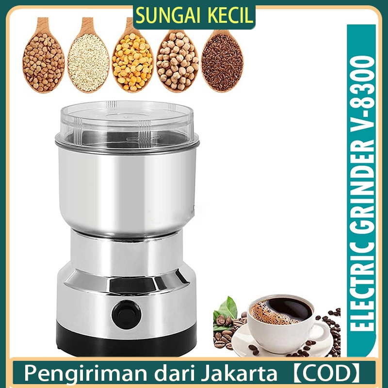 Jual Alat Penggiling Biji Kopi Elektrik Coffee Grinder Bahan Stainless ...