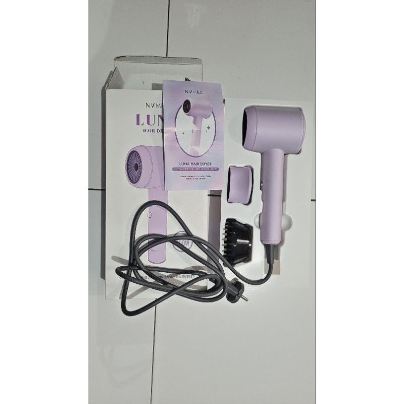 Jual NVMEE - Luna Hair Dryer Strong Wind & Low Watt | Shopee Indonesia