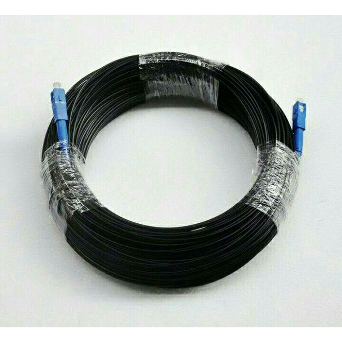 Jual Kabel Fiber Optik Sudah Jadi 150M SC UPC | Kabel FO Dropcore 150 ...