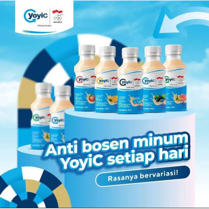 Jual yoyic minuman susu rasa buah isi 12pcs | Shopee Indonesia