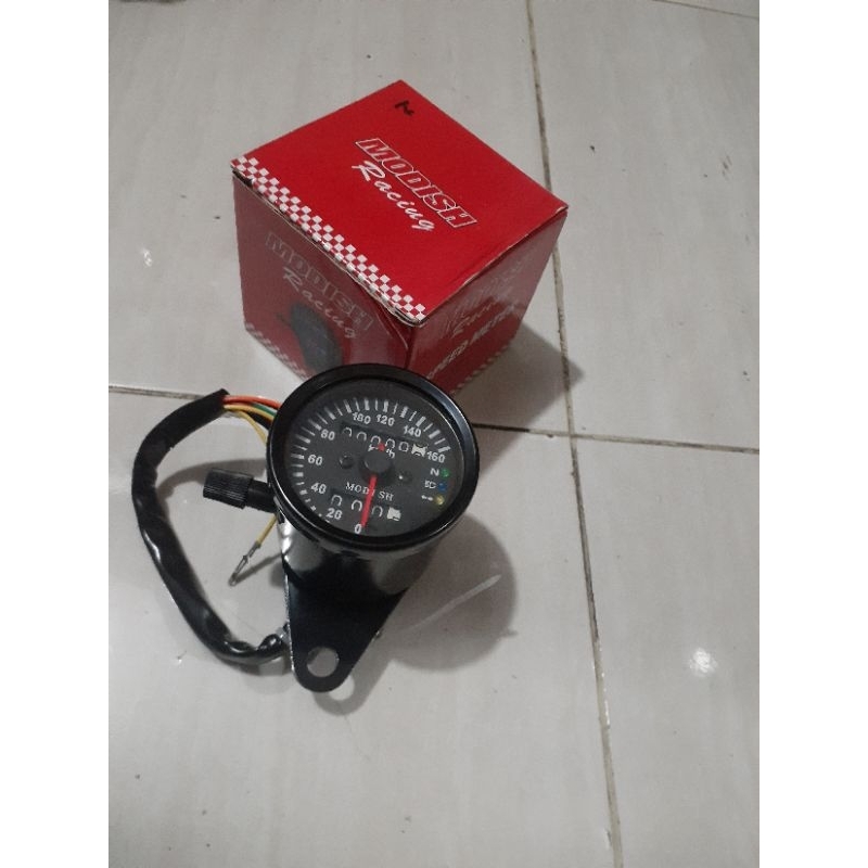 Jual SPIDO SPEDOMETER SPEDO JAPSTYLE CUSTOM CB | Shopee Indonesia