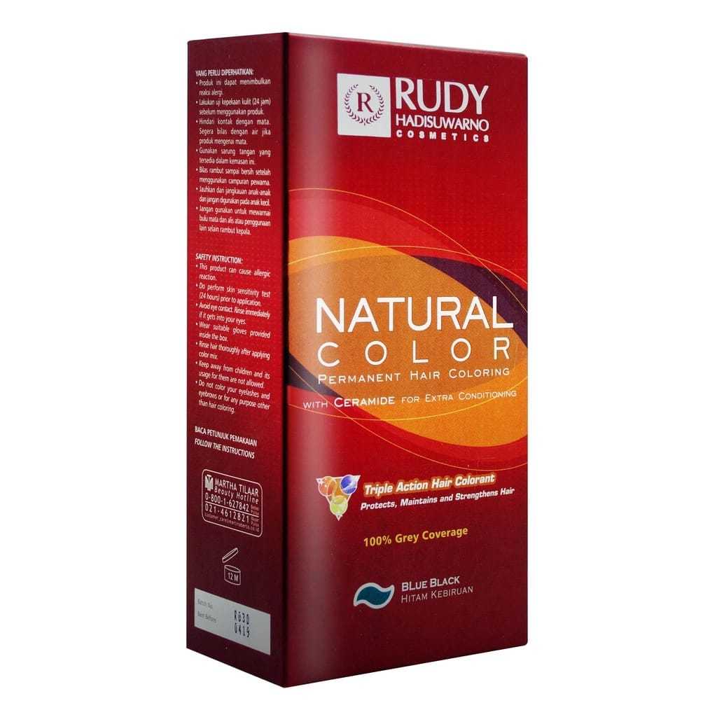 Jual RUDY NATURAL COLOR BLUE BLACK | Shopee Indonesia