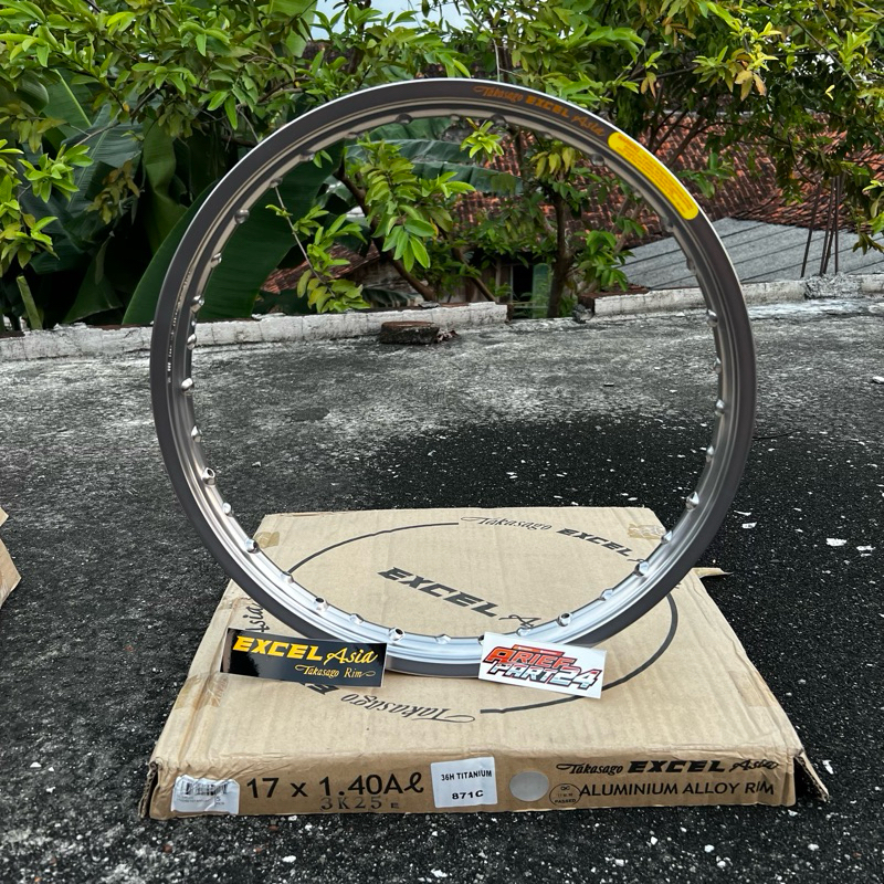 Jual velg takasago titanium 140-17 takasago excel original | Shopee ...
