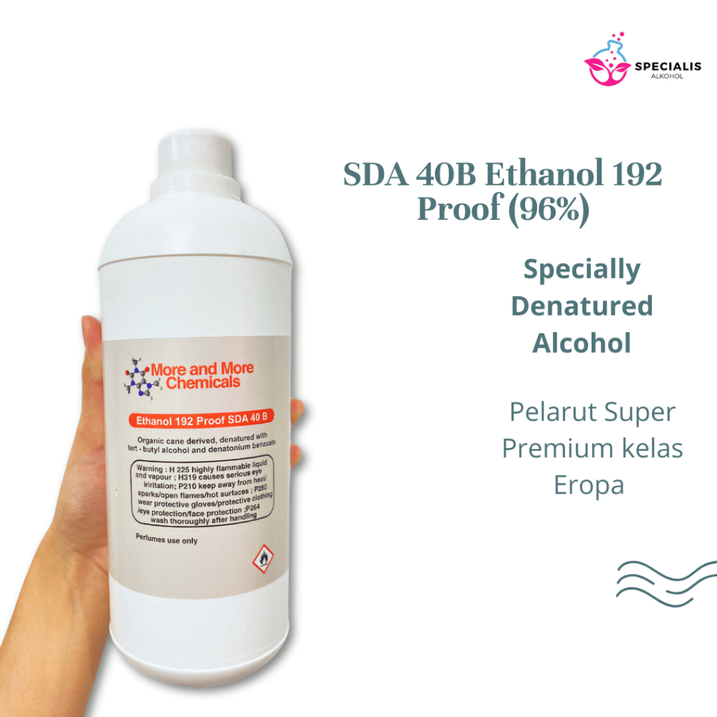 Jual SDA 40B 96% Pelarut Parfum Super Premium kelas Eropa Grade A 500Ml ...