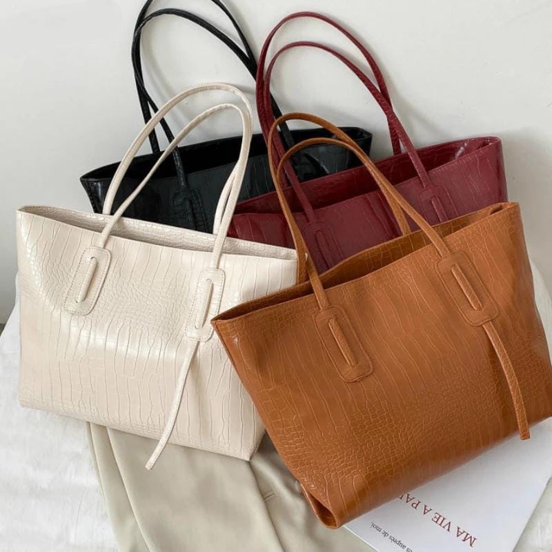 Jual TOTE BAG JOANA/ TAS WANITA CROCO/TAS CROCO FASHION WANITA SIMPLE ...