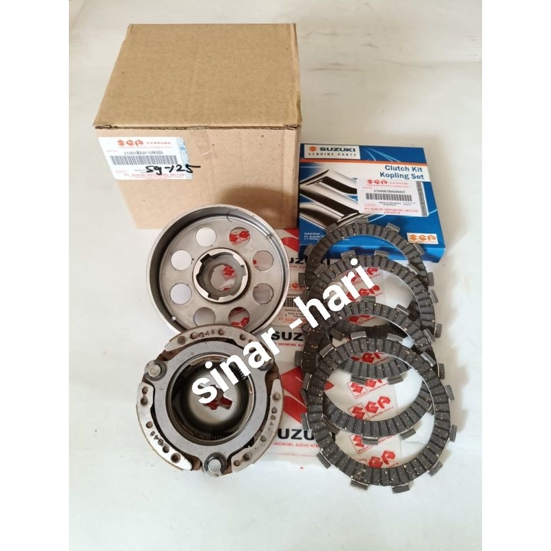 Jual MANGKOK GANDA ASSY 3 ITEM ( SHOGUN 125) SUZUKI ORIGINAL SHOGUN 125 ...