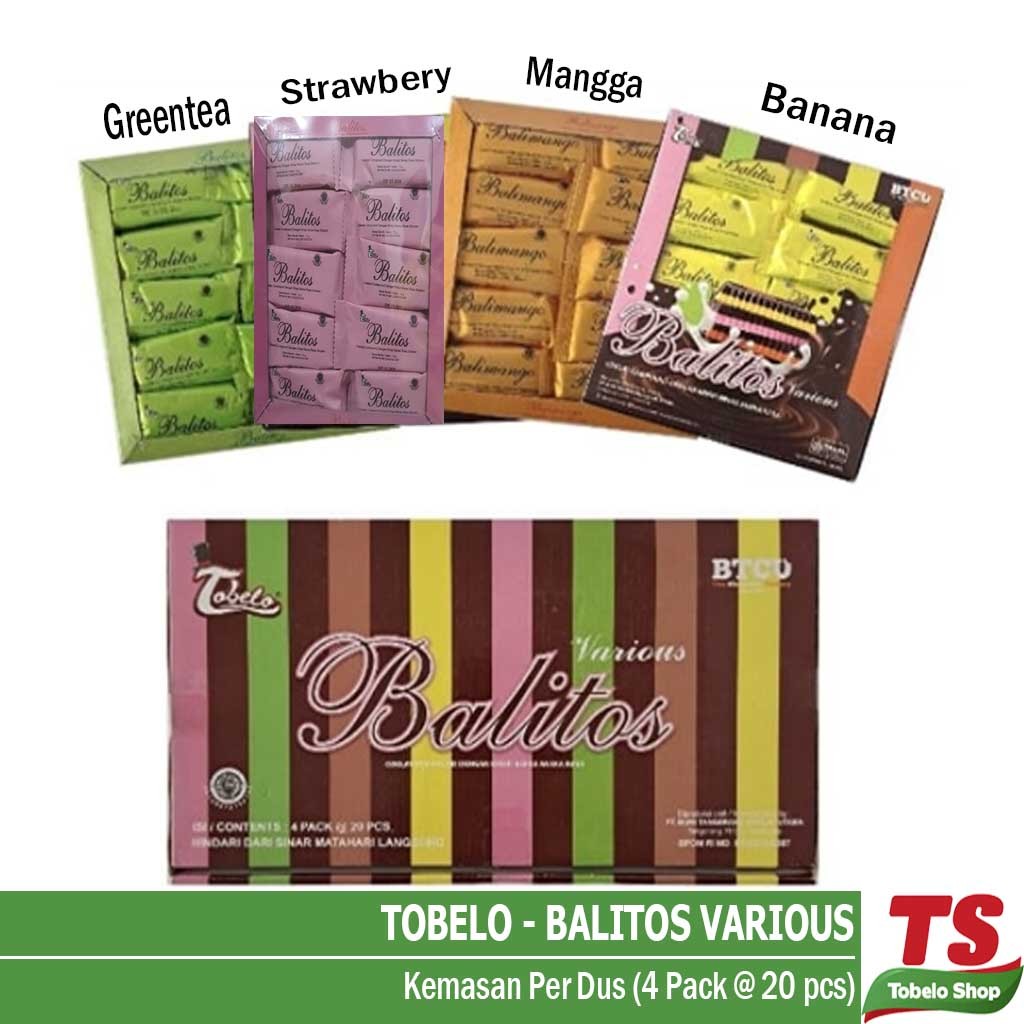 Jual TOBELO BALITOS VARIOUS (DUS) isi 80pcs / BALITOS WARNA WARNI / CEMILAN COKELAT / COKLAT ...