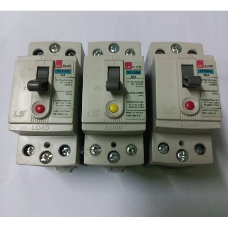 Jual Mccb LS ELCB 32 KGRd 2P 15A 20A 30A LS | Shopee Indonesia