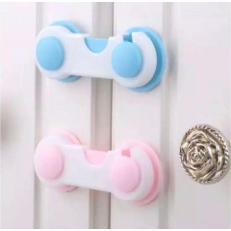 Jual Pengaman Pintu Lemari Safe Lock Pengunci Pintu Laci Baby Safety ...