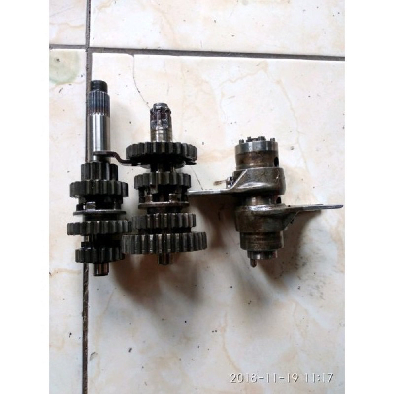 Jual gigi rasio lengkap original honda revo absolut pnp blade lama ...