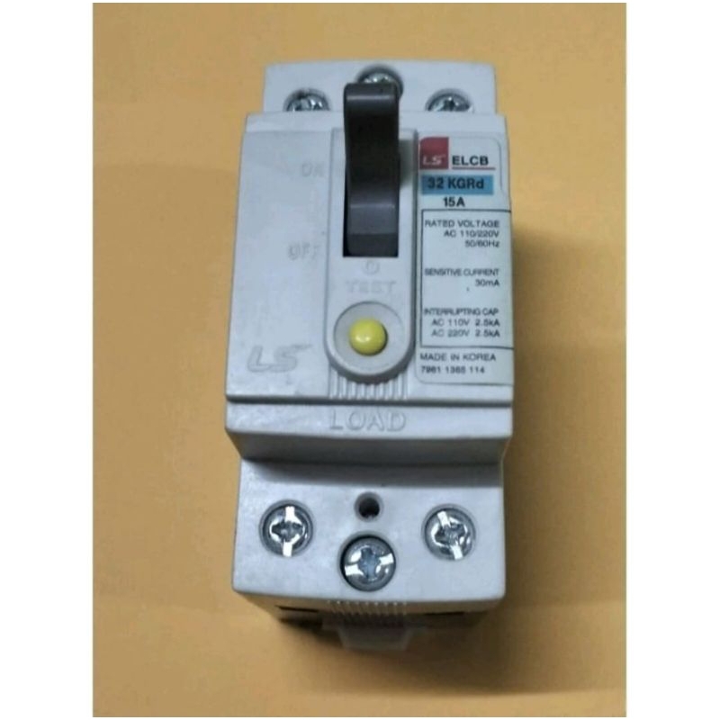 Jual Mccb Ls ELCB KGRd 2P 15A 20A 30A LS | Shopee Indonesia
