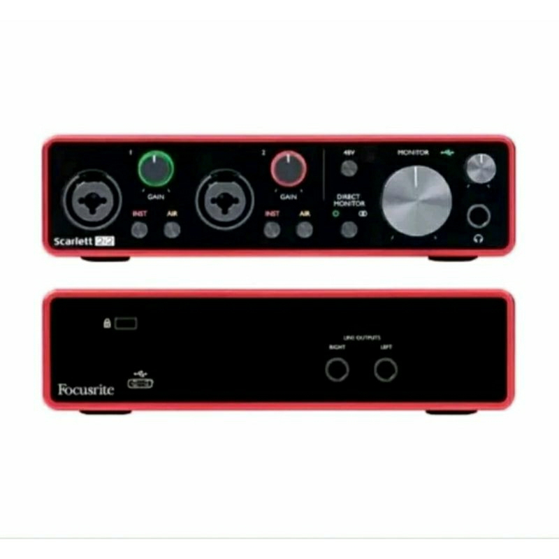 Jual Focusrite Scarlett 2i2 3rd Gen USB Audio Interface Original Resmi ...