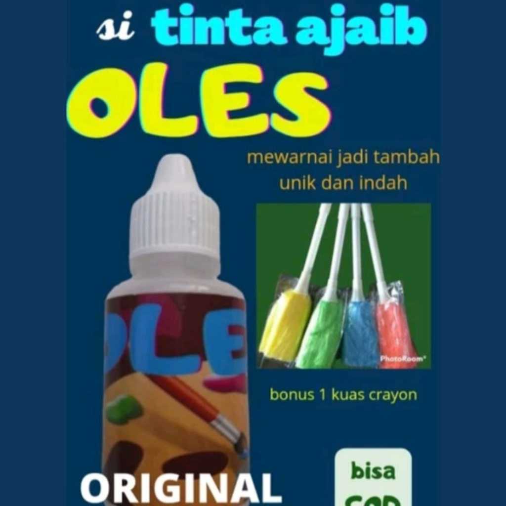 Jual Tinta Ajaib Oles Untuk Mewarnai Campur Crayon Beli 3 Bonus 1 Buah ...