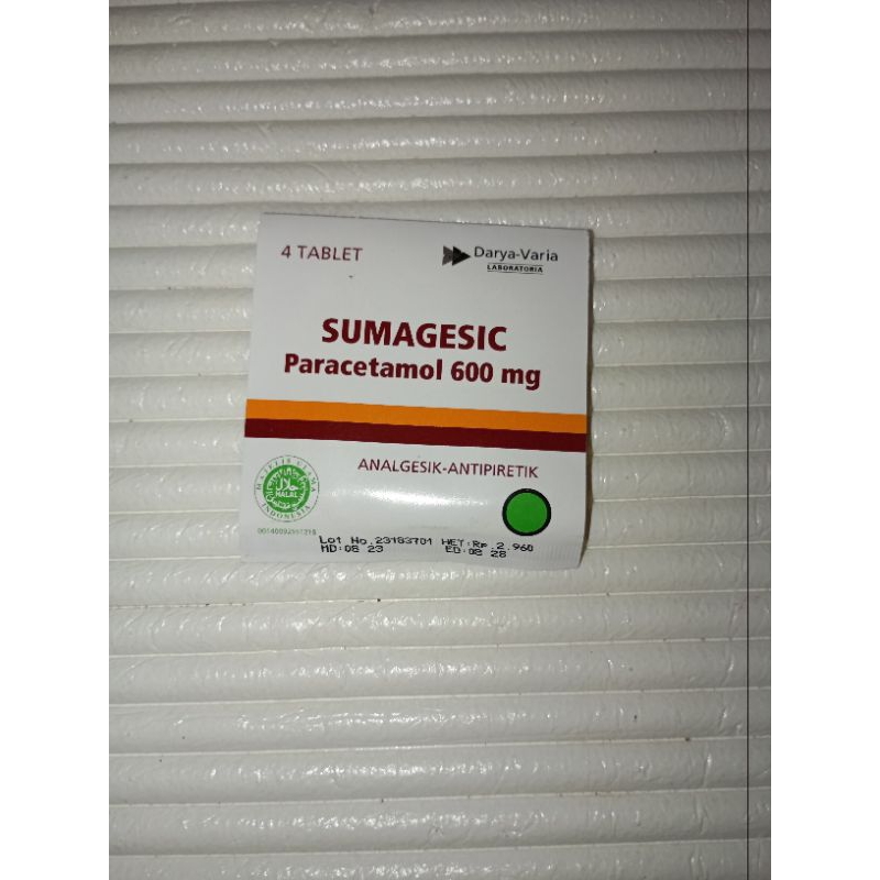 Jual SUMAGESIC PARACETAMOL 600MG | Shopee Indonesia