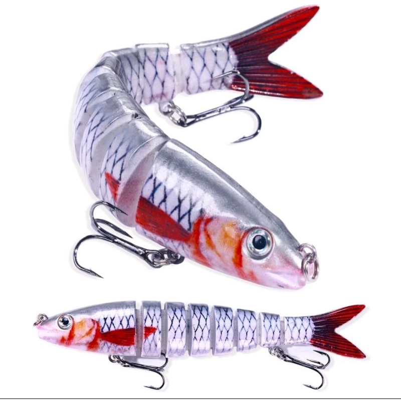 Jual UMPAN PANCING LURE CASTING JOINTED 8 SEGMENT REALIS 3D 13.5CM/20GR ...