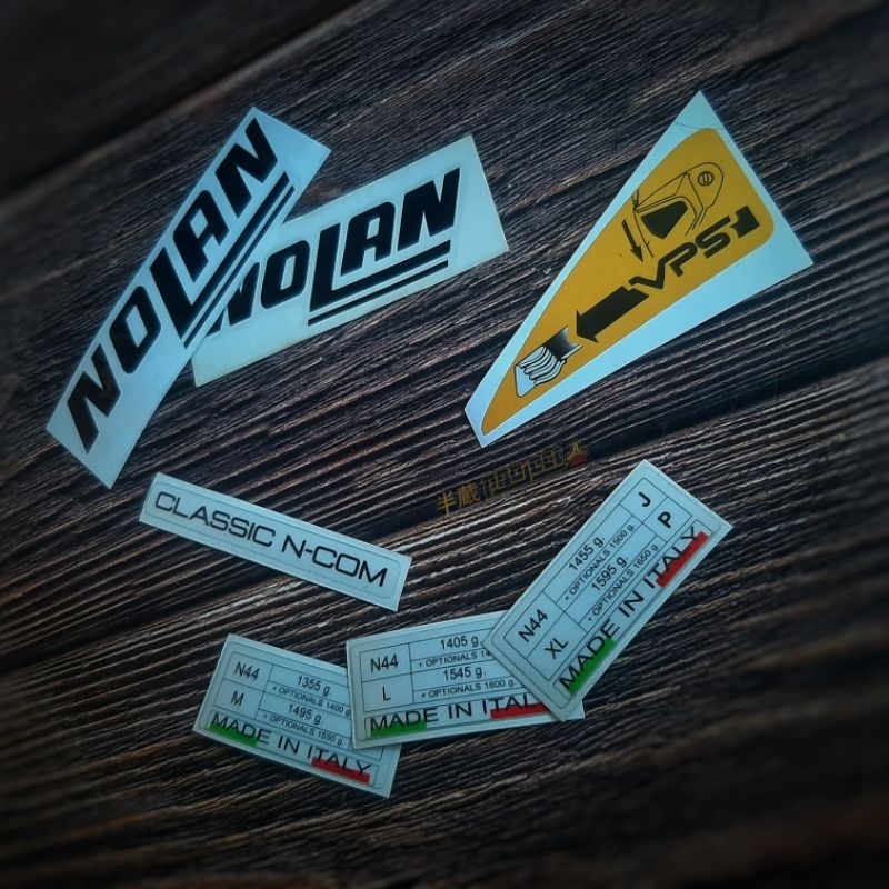 Jual Sticker Set Nolan N44 (Cutt) | Shopee Indonesia