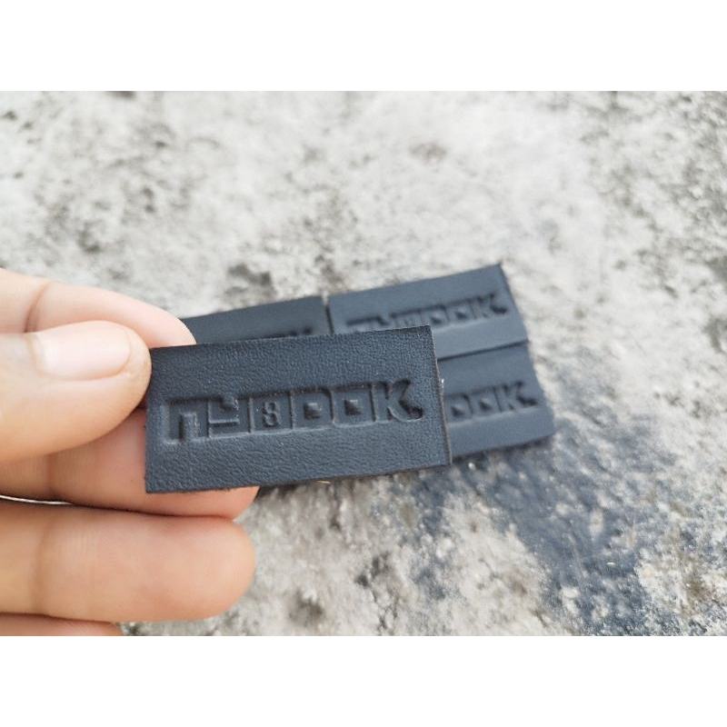 Jual label kulit imitasi label kulit label tas label jeans label denim ...