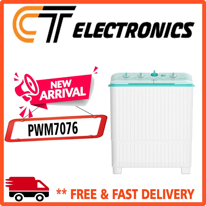 Jual POLYTRON Mesin Cuci 2 Tabung Twin Tube Giant Series Hijab 7 KG PWM ...