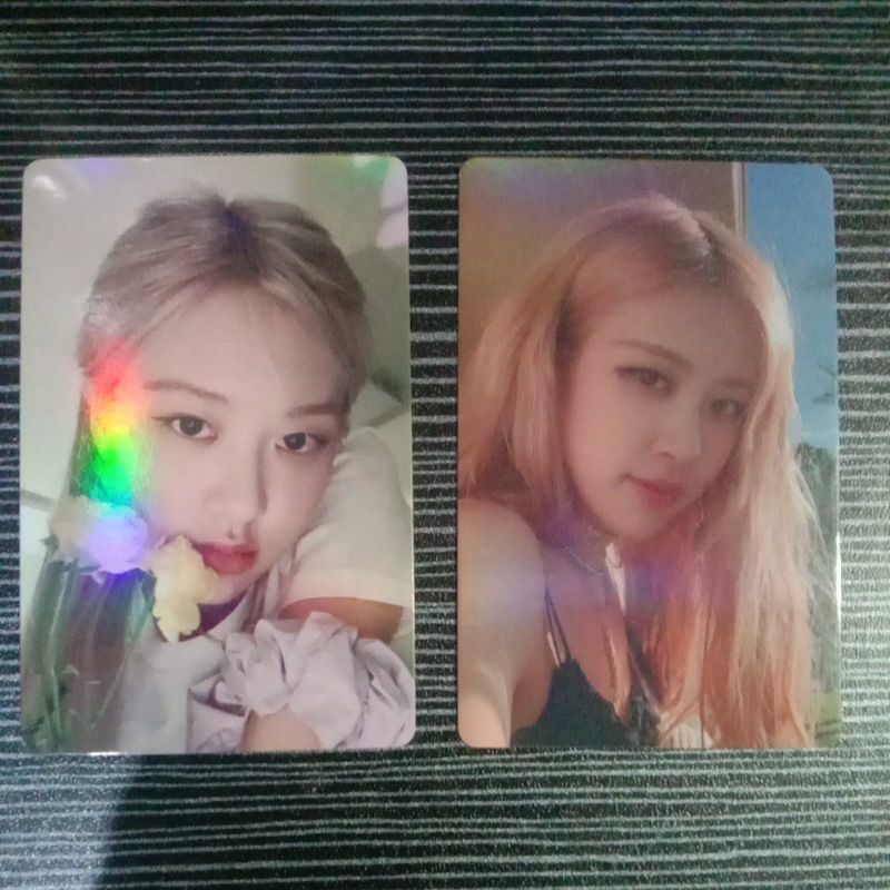 Jual RANDOM PHOTOCARD ROSE BLACKPINK UNOFFICIAL | Shopee Indonesia