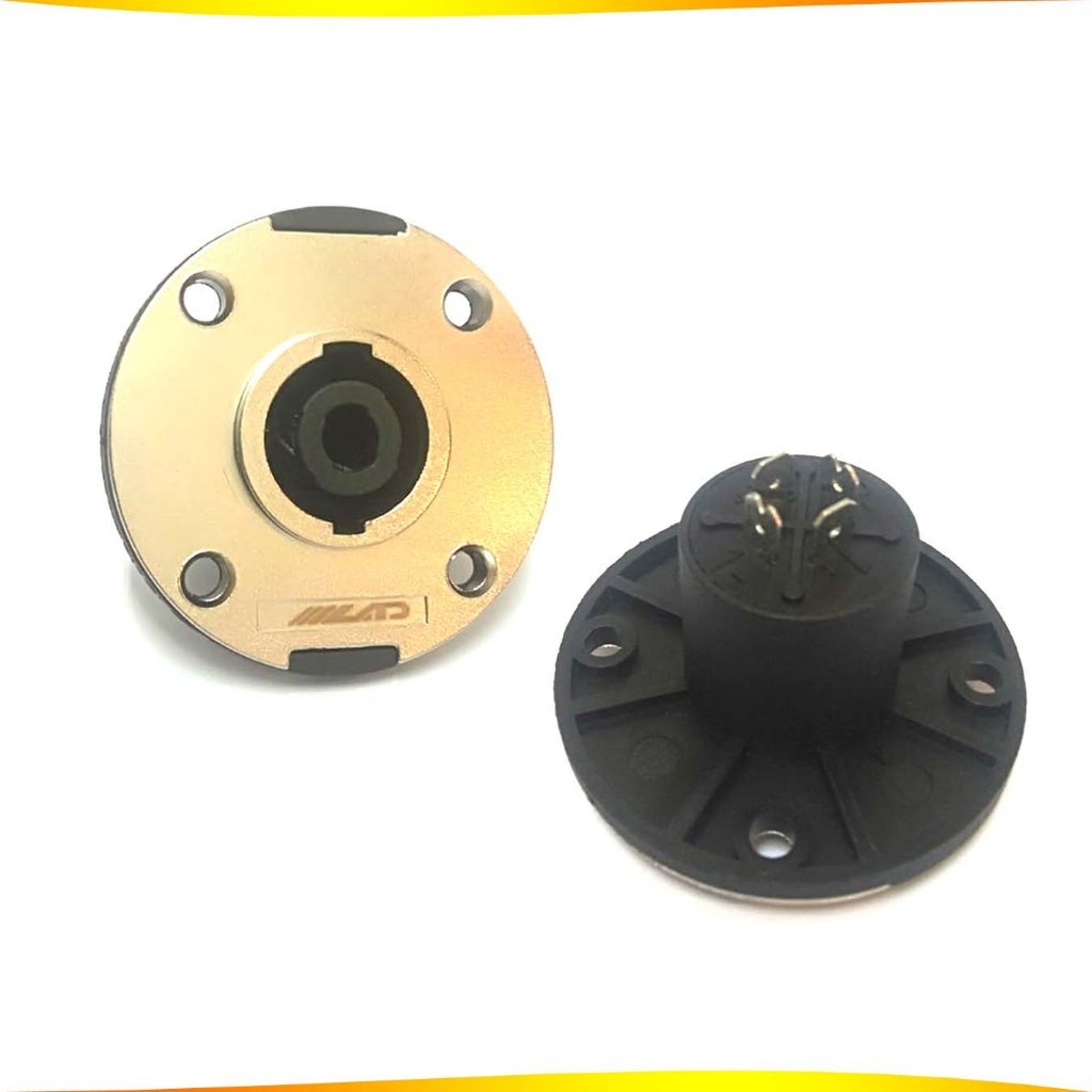 Jual Socket Speakon Bulat 4pin Spikon LAD | Shopee Indonesia