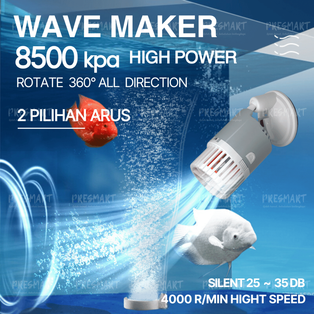 Jual Pompa Wave Maker Pembuat Gelombang Wafe Mesin Arus Ombak Air ...