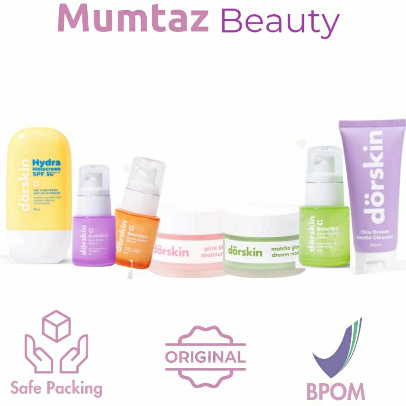 Jual DORSKIN | Sleeping Mask, Facial Wash, Moisturizer, Serum dan ...